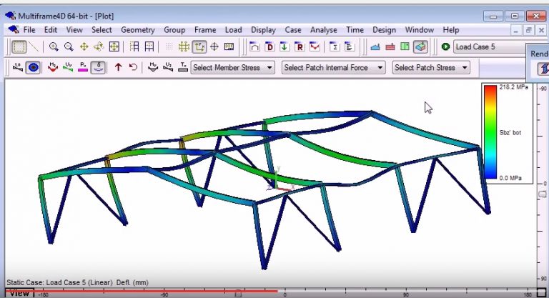 Multiframe Structural Engineering Software with regional codes