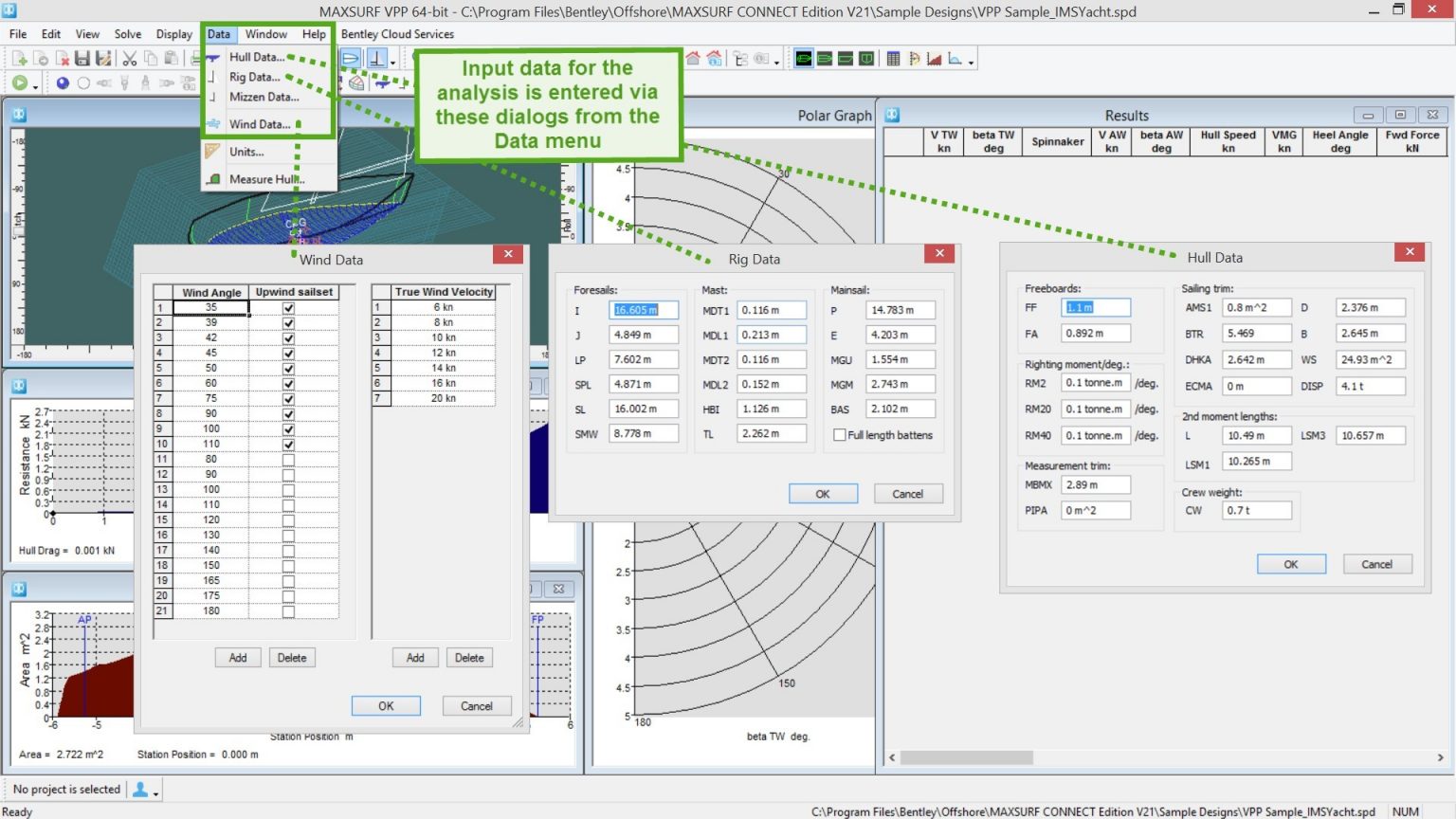Sailing Performance Prediction for Yachts - VPP